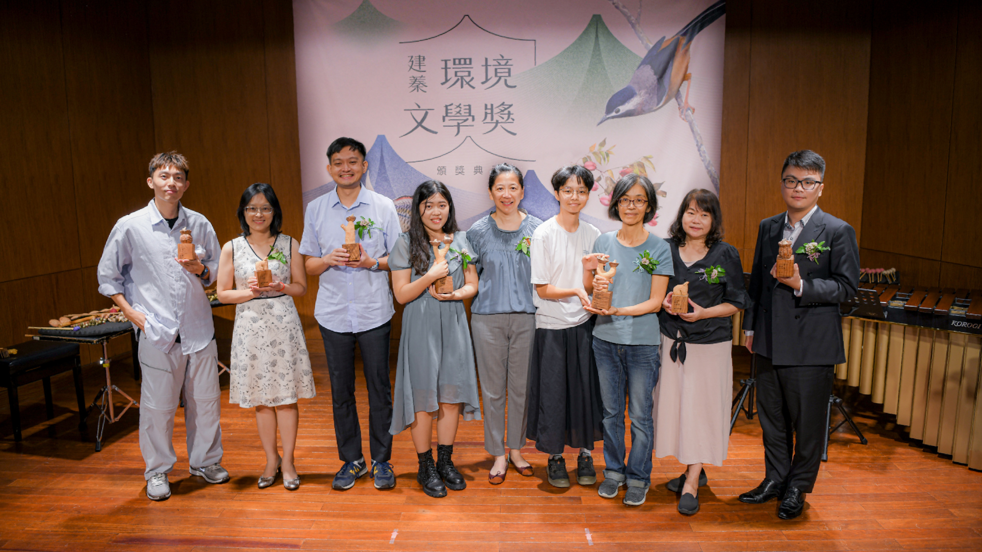 報導》2024建蓁環境文學獎揭曉：透過書寫，共構與大千世界互動的多種可能 | Openbook閱讀通